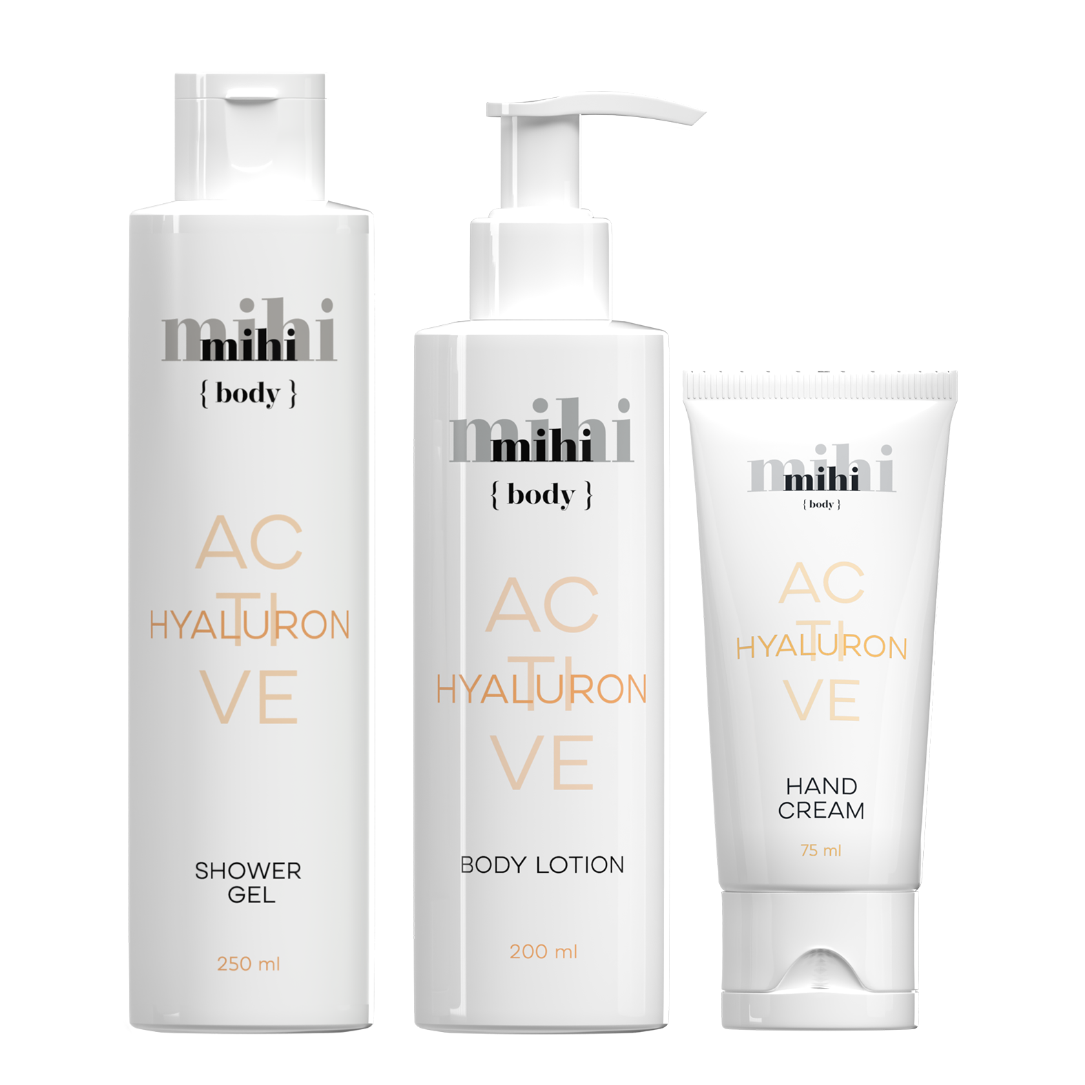 Hand cream/Body lotion/Shower gel